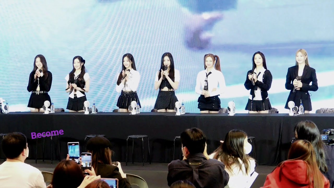 Babymonster 베이비몬스터(Baemon 베몬) 팬사인회Fansign event 입장과 시작인사말Entrance And ...