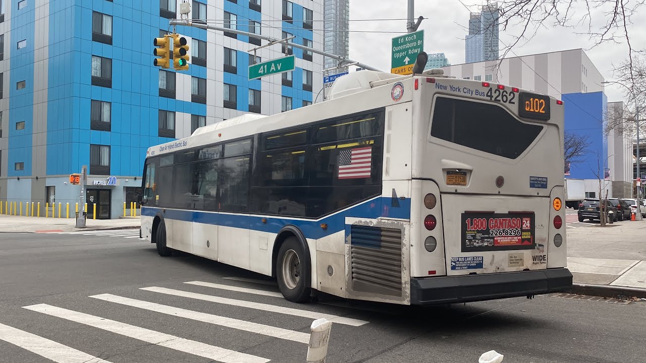 MTA Bus || NG #4262 on the Q102 - YouTube
