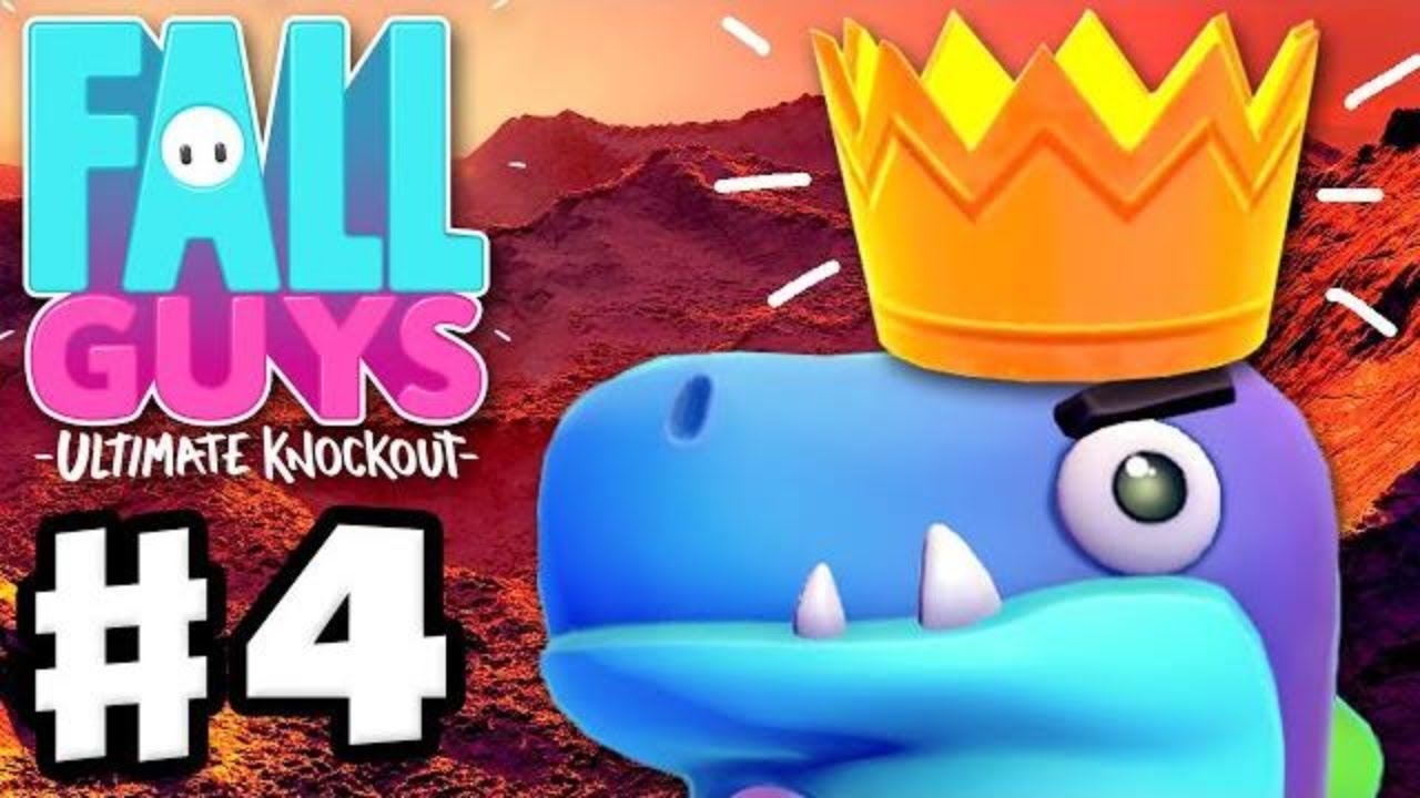 1ST CROWN WIN! T-Rex is the KING! - Fall Guys: Ultimate Knockout ...