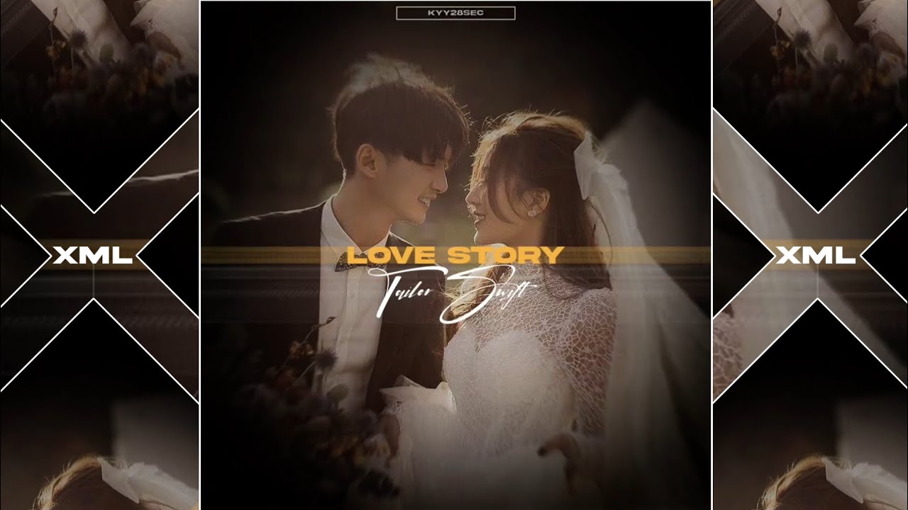Love story _ Tailor Swift _ lyrics alight motion xml preset - YouTube