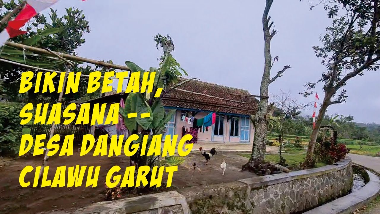 2022: Bikin Betah Suasana Desa DANGIANG CILAWU Garut - YouTube