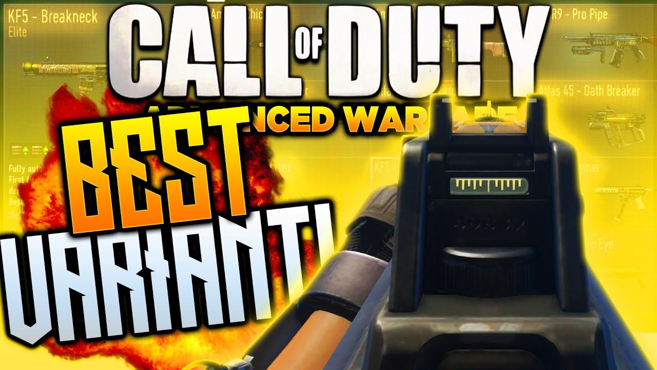 Best ASM1 Variant in Advanced Warfare! - BETTER THAN THE ELITE ASM1 ...