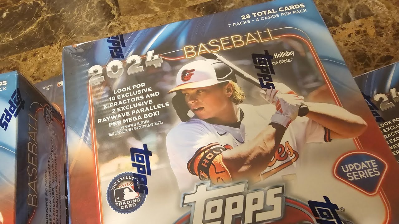 2024 TOPPS CHROME MEGA BOXES! AUTO HIT! - YouTube
