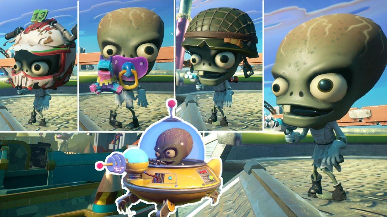 Baby Zomboss & his Flying Saucer - The Baby Boss | Garden Warfare 2 ...