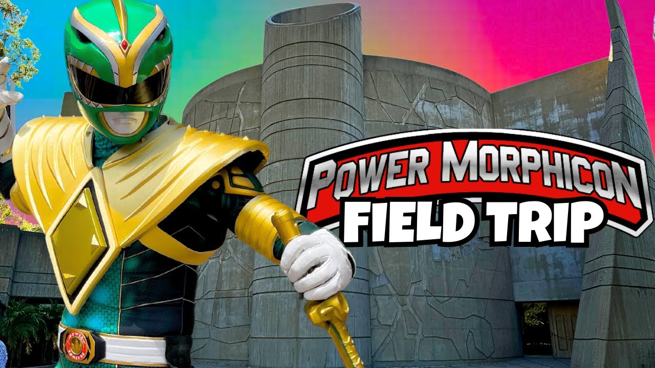FIRST VISIT! It's the POWER RANGERS COMMAND CENTER! | Power Morphicon ...