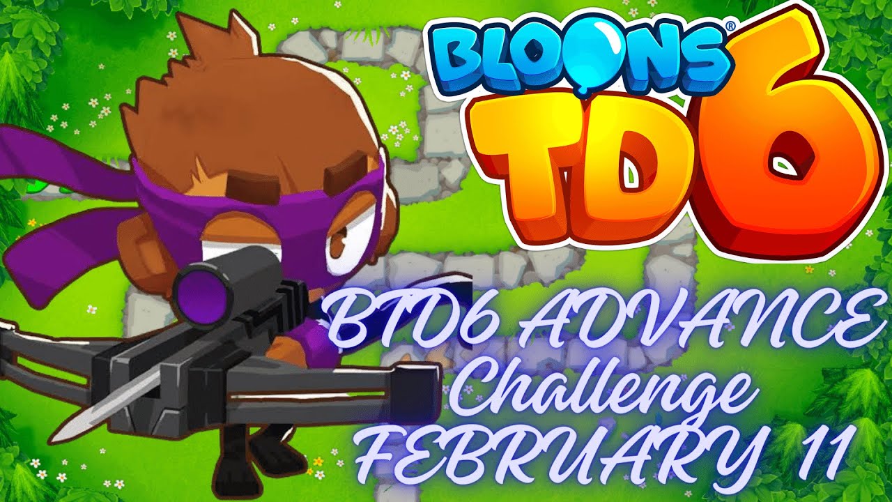 Bloons TD 6 Advanced Challenge | MOAB With 4k | February 11, 2024 - YouTube