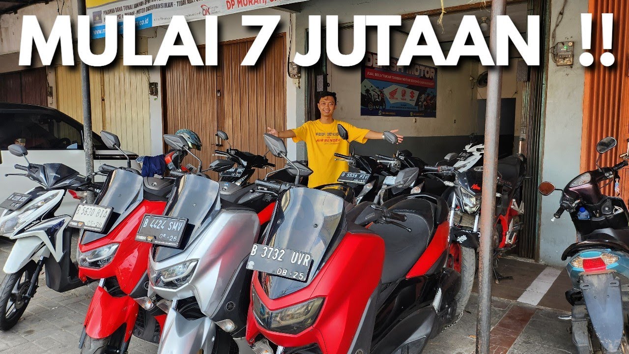 HARGA MOTOR BEKAS MURAH TERBARU MULAI 7 JUTAAN | DENISH MOTOR - YouTube