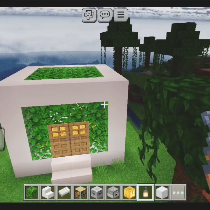 Minecraft grass house building house 🏠 #shorts #minecraft - YouTube