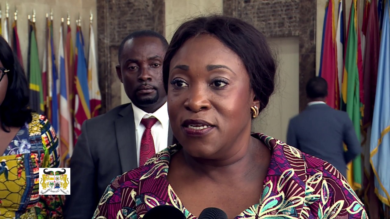 Audience du MAEC , M. Aurelien Agbenonci et son homologue ghanenne SEM ...