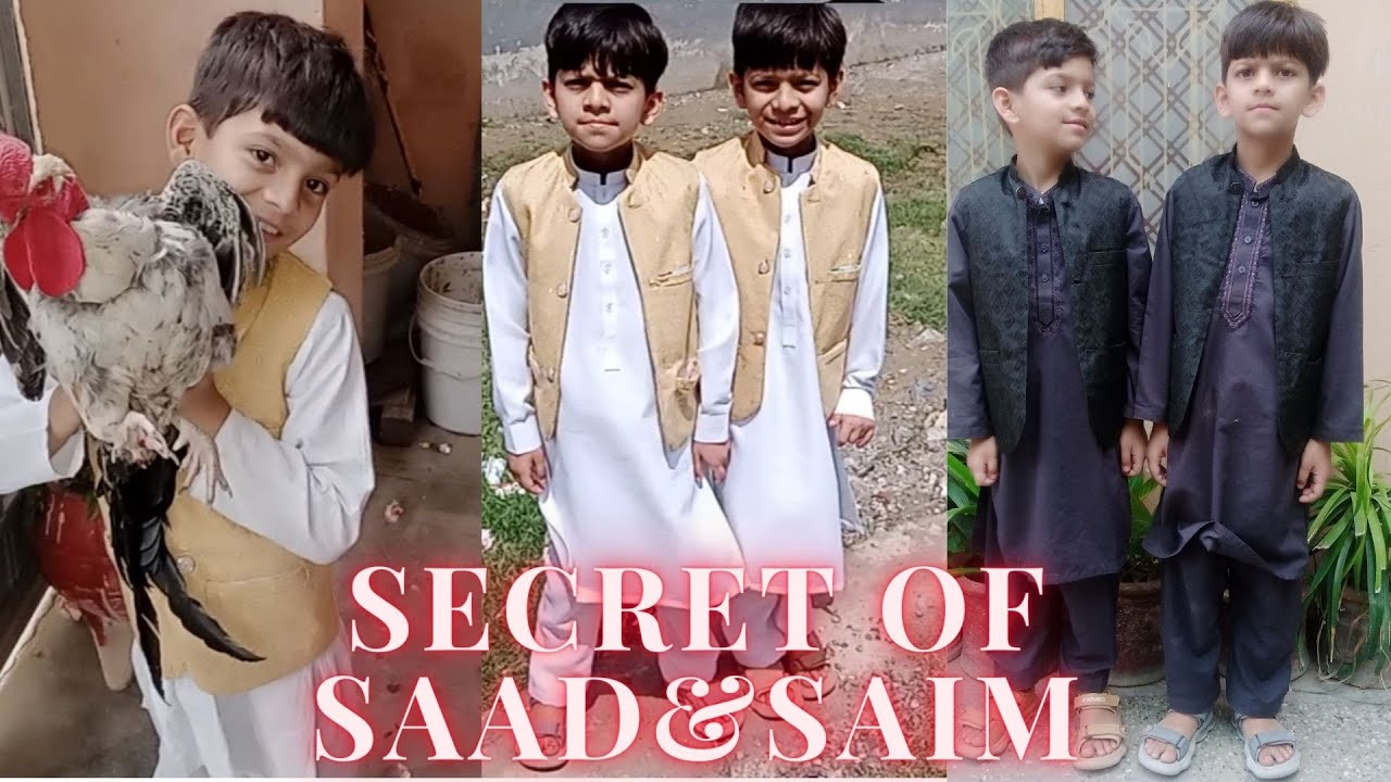 SECRET OF SAAD & SAIM / TWIN SAAD & SAIM - YouTube