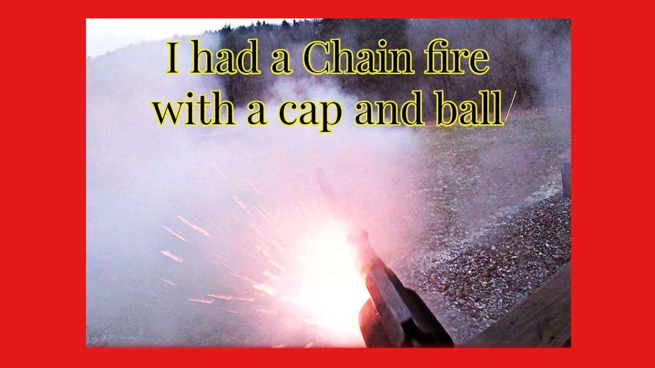 Cap and Ball Revolver chain fire: Footage and Discussion - YouTube