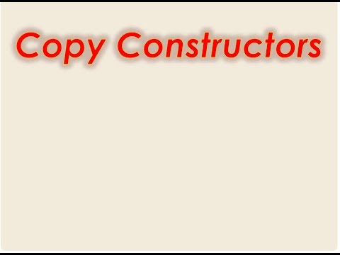 Lecture on Copy Constructor in OOP C++ - YouTube