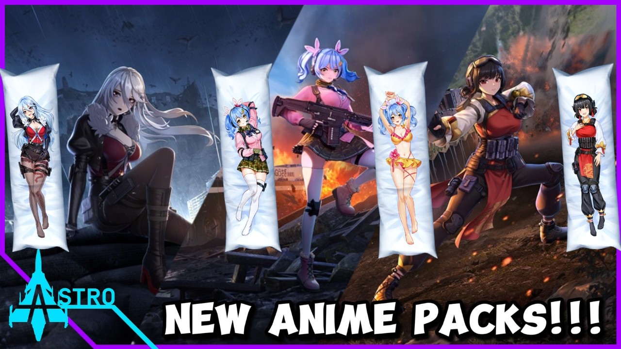 3 NEW War Thunder Senrai Maidens Anime Packs + A WILD Body Pillow - War ...