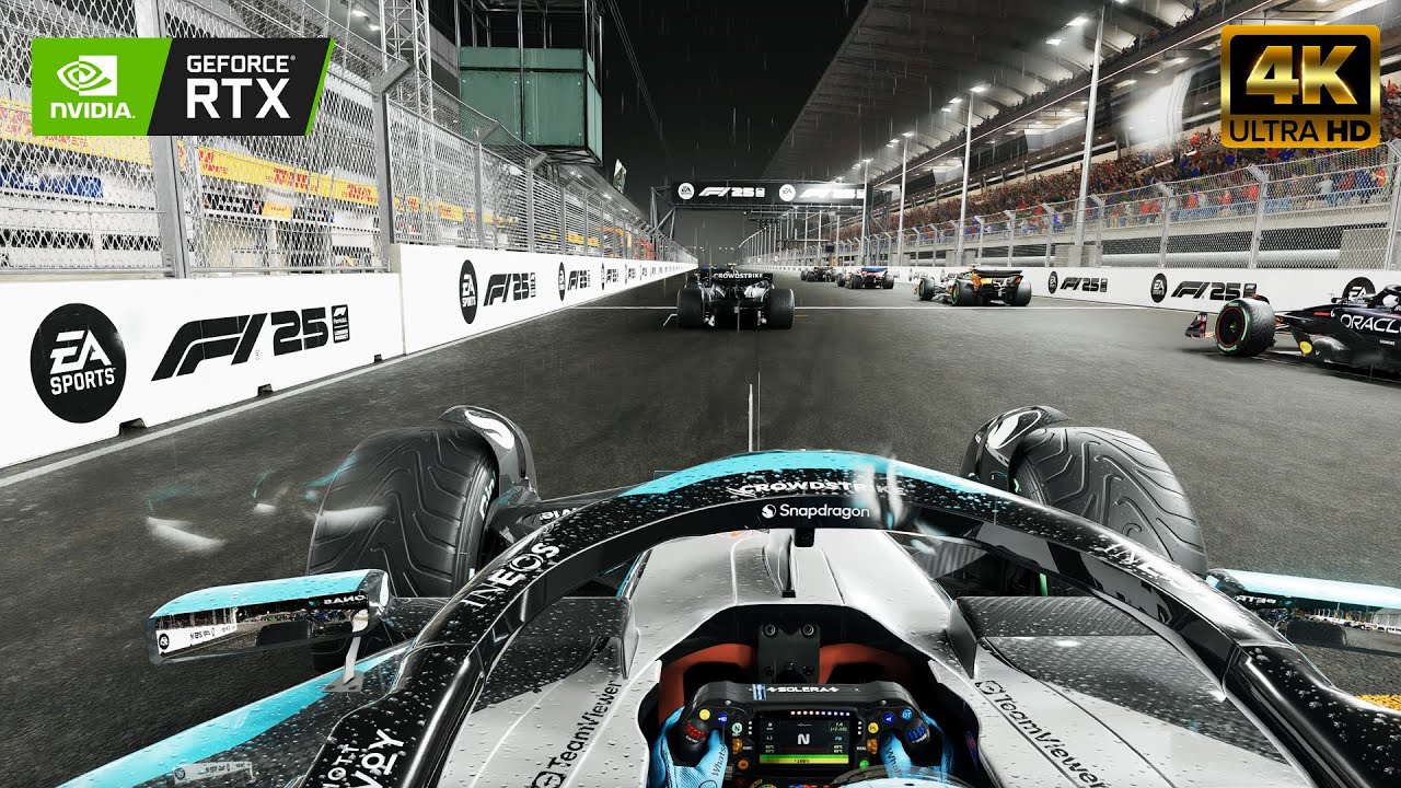 F1 25 Pathtracing Ultra Realistic Graphics RTX 5060 Ti 16GB MFG 4x ...