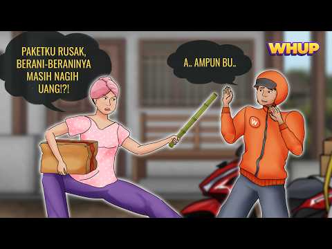 EMAK-EMAK COD YANG SUKA MEMARAHI KURIR - Akhirnya Dikirim ke Suatu Pulau Ghaib | Drama Animasi