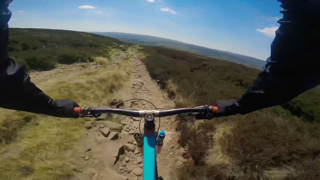 PEAK DISTRICT MTB | FULL CUT GATE DESCENT | PIVOT MACH 6 - YouTube