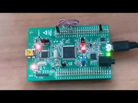 STM32F4-Discovery Bordu ile PWM uygulaması - YouTube