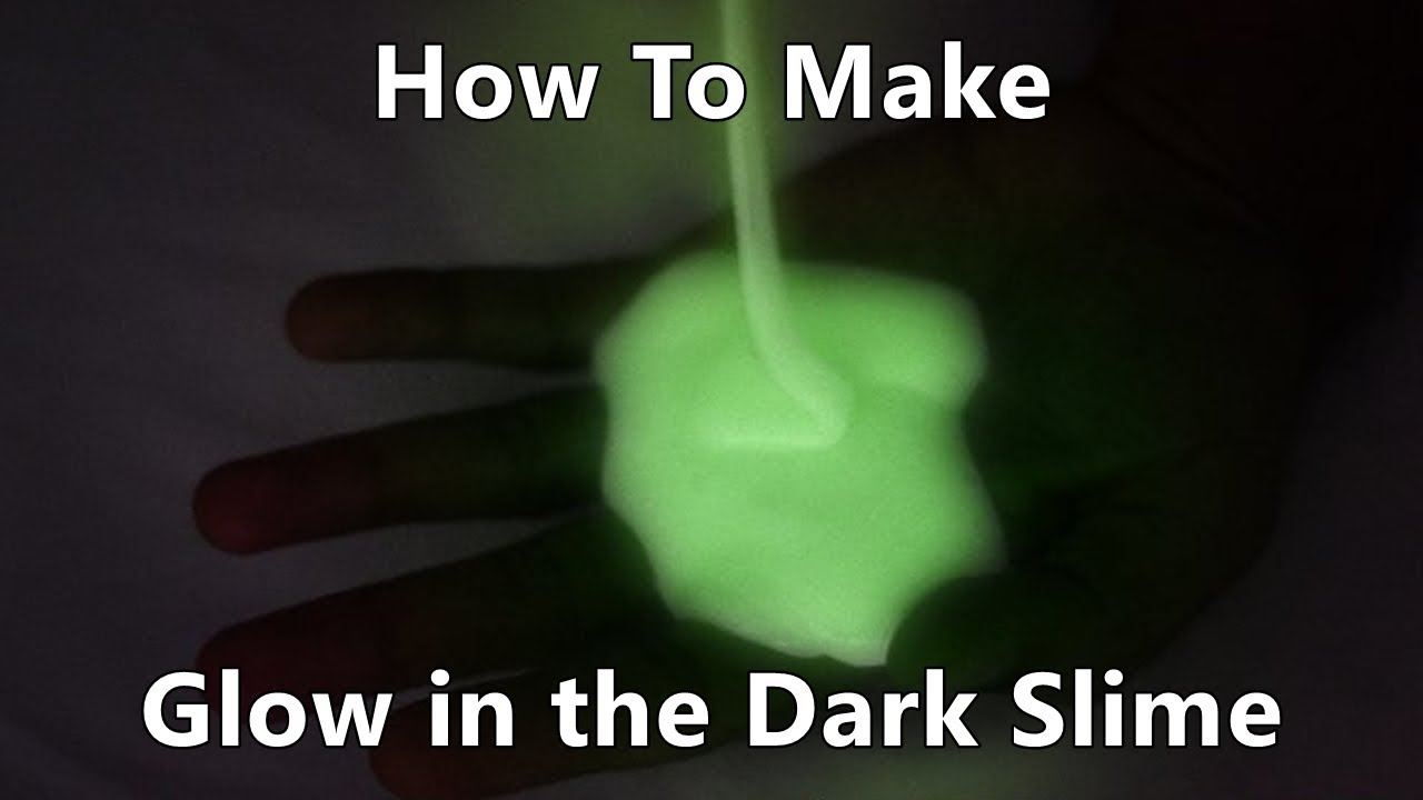 How To Make Slime - YouTube