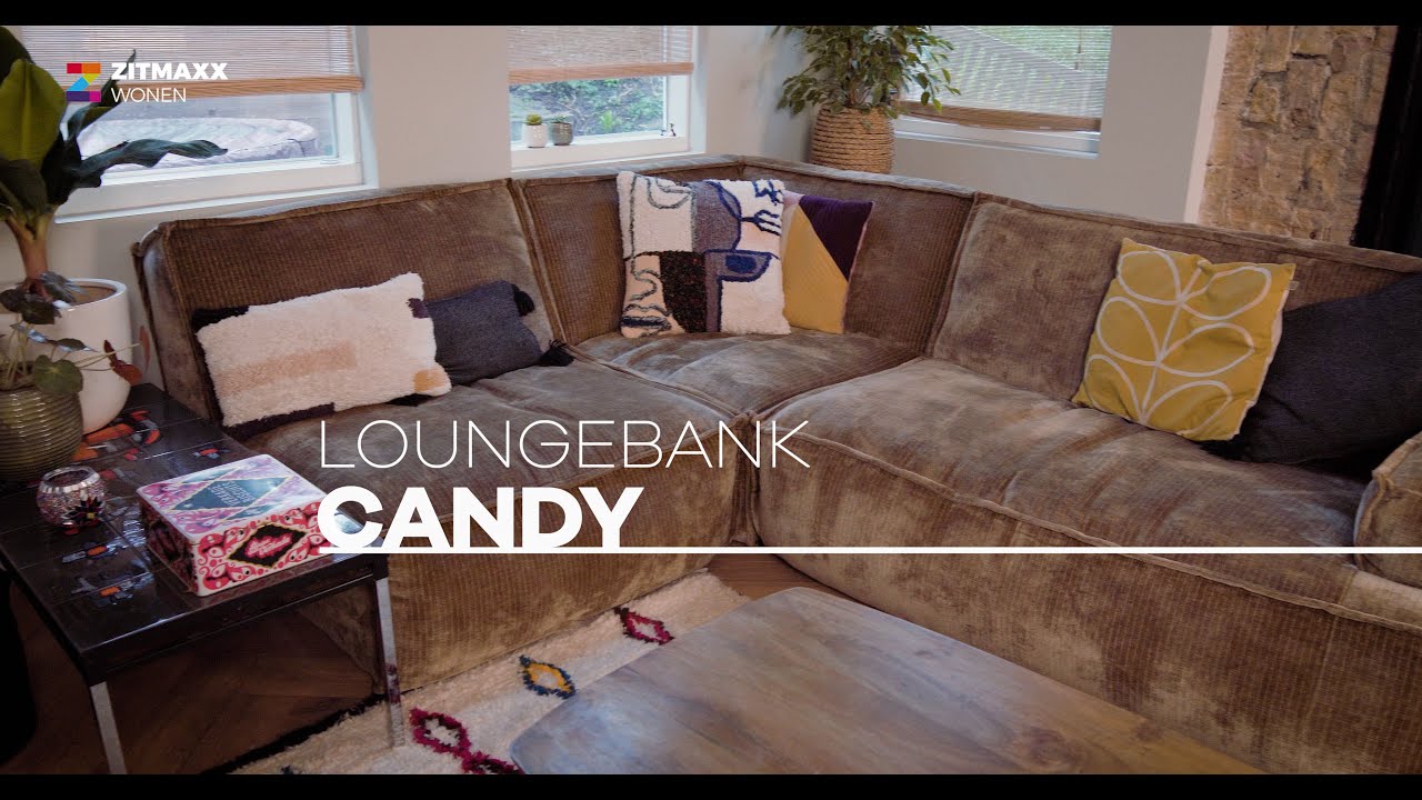 BINNENKIJKER: Loungebank Candy | Zitmaxx Wonen - YouTube