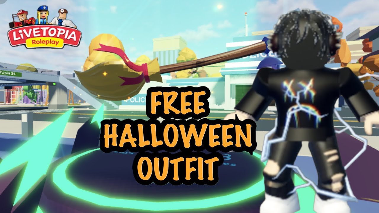 LIVETOPIA *FREE* HALLOWEEN OUTFIT ROBLOX - YouTube