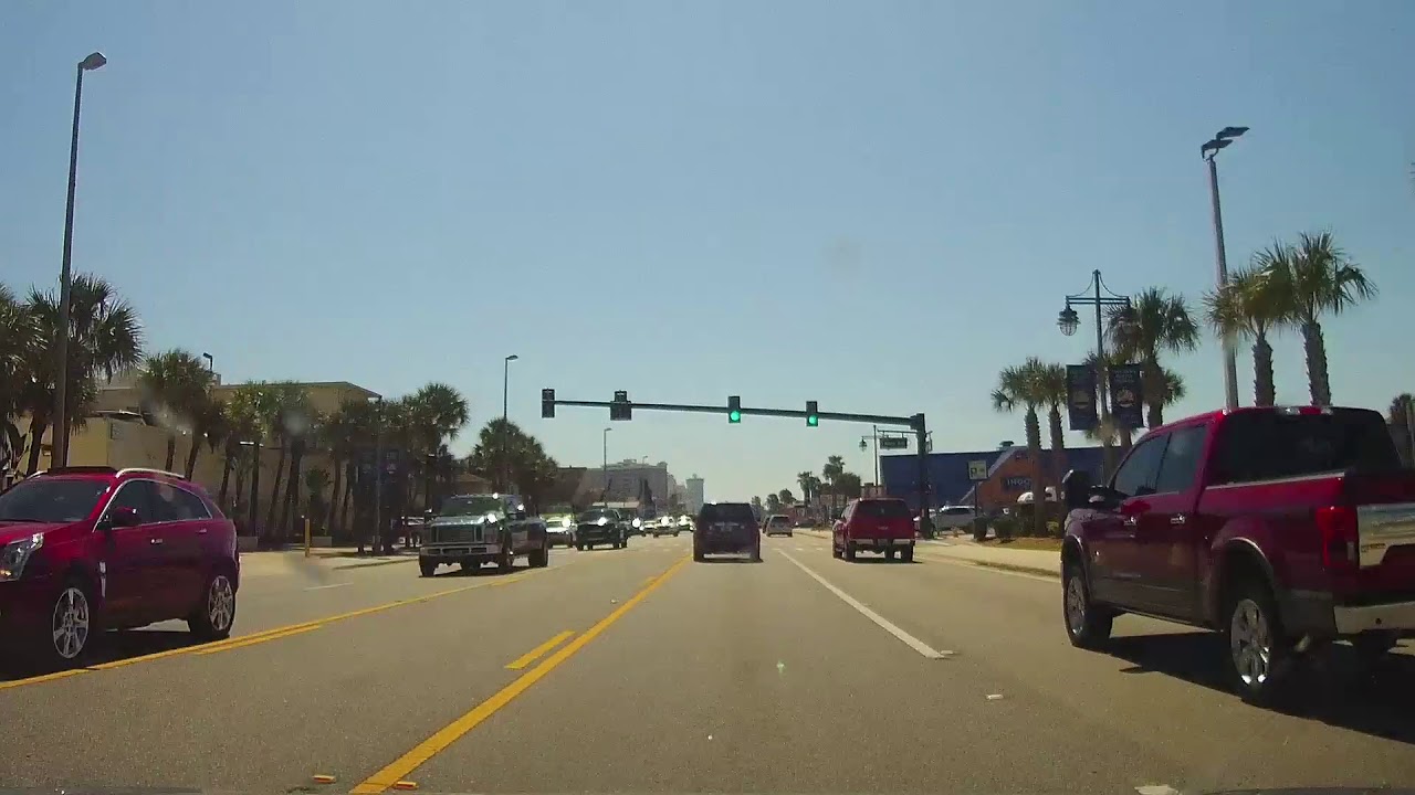 Driving on A1A - Daytona Beach, Florida - YouTube