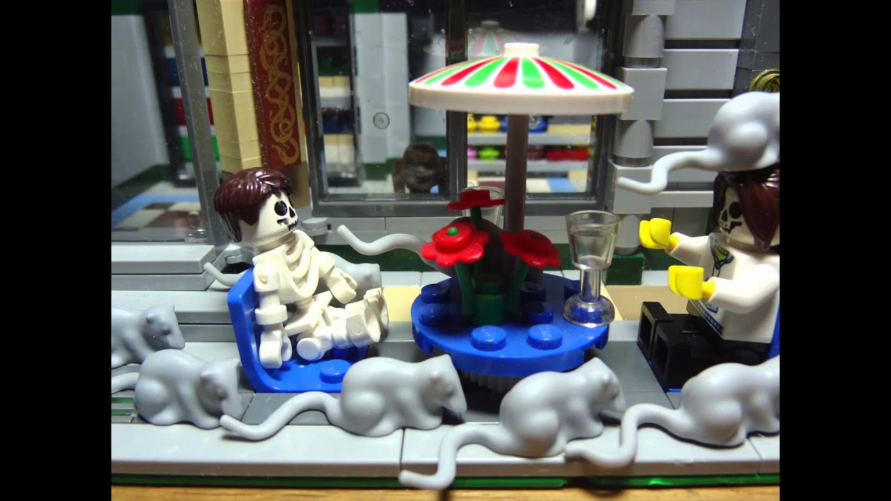 Rat Attack Lego stop motion animation Brickfilm "Funny" - YouTube