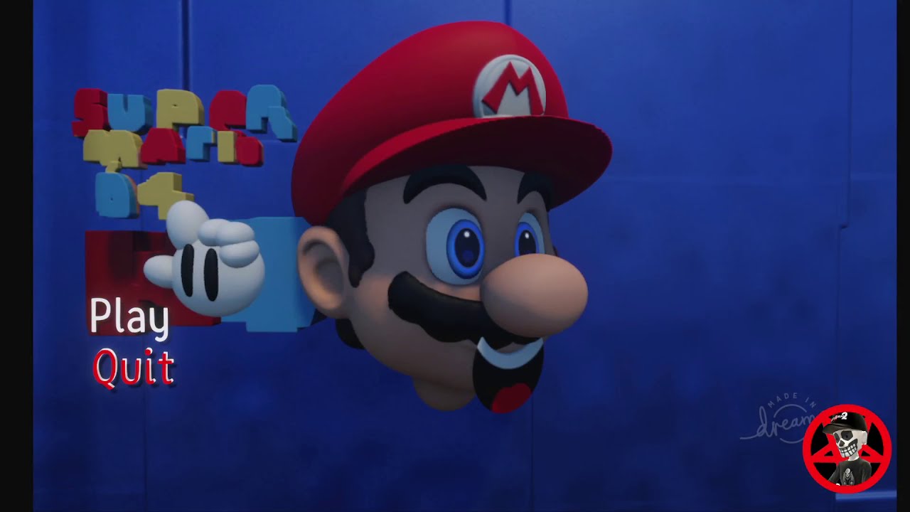 Dreams Super Mario 64 HD Warning Very Scary - YouTube