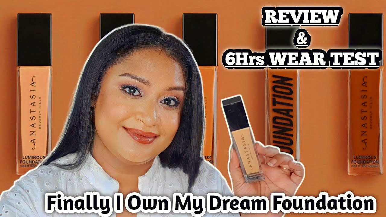 Anastasia Beverly Hills Luminous Foundation Review + Wear Test| Shade ...