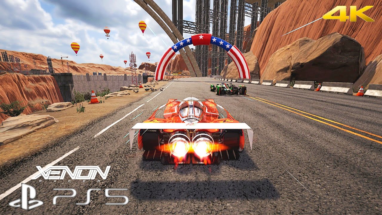 XENON RACER - PS5 Gameplay - YouTube
