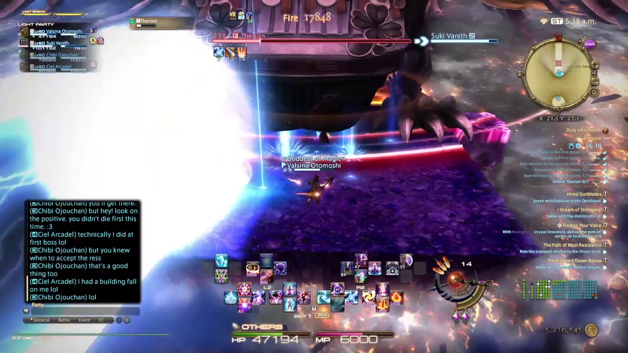 FINAL FANTASY XIV PLD/BLM Near Complete Duo Run (BLM POV) - YouTube