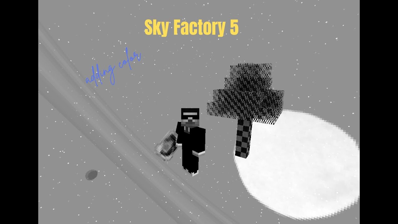 Minecraft Modded Skyfactory 5 - COBBLE FROM A CAMPFIRE?! - YouTube