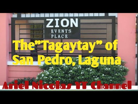 San Pedro, LAGUNA ( Zion Events Place) - Vlog#78 - YouTube