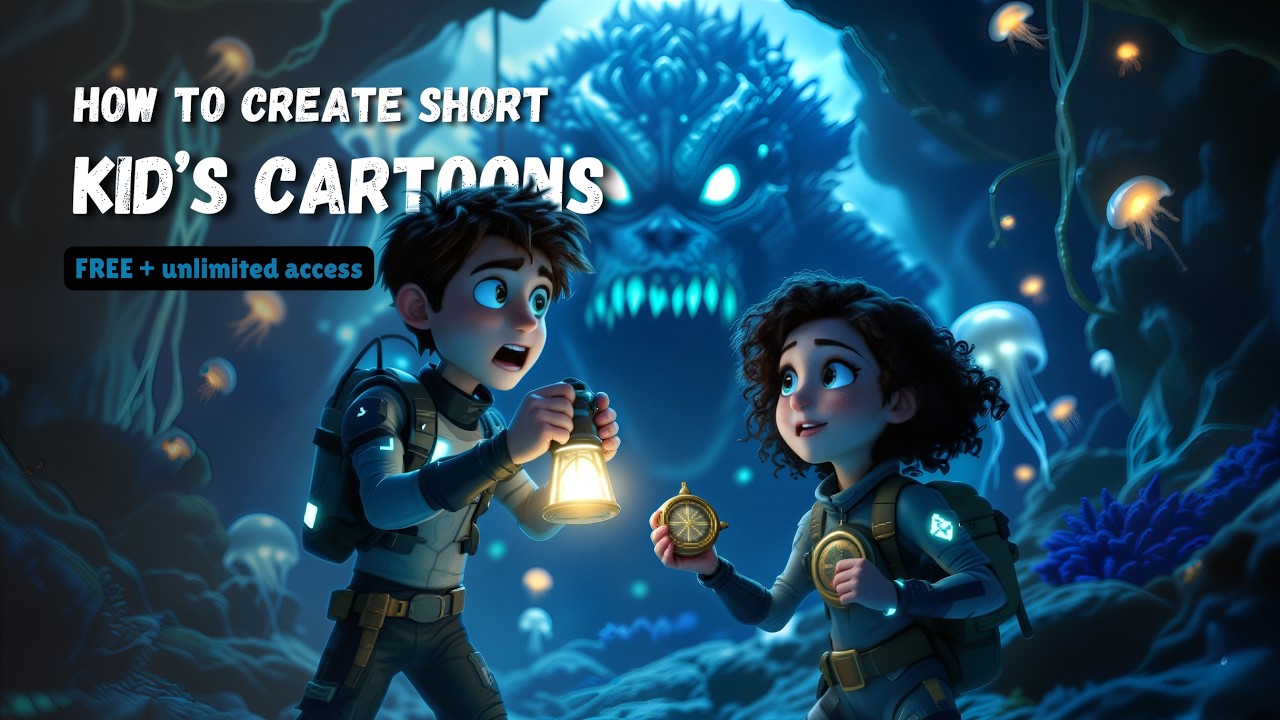 Create 30-Minute Kids' Story Videos with ONE Click Using AI! 🎥🤖 - YouTube