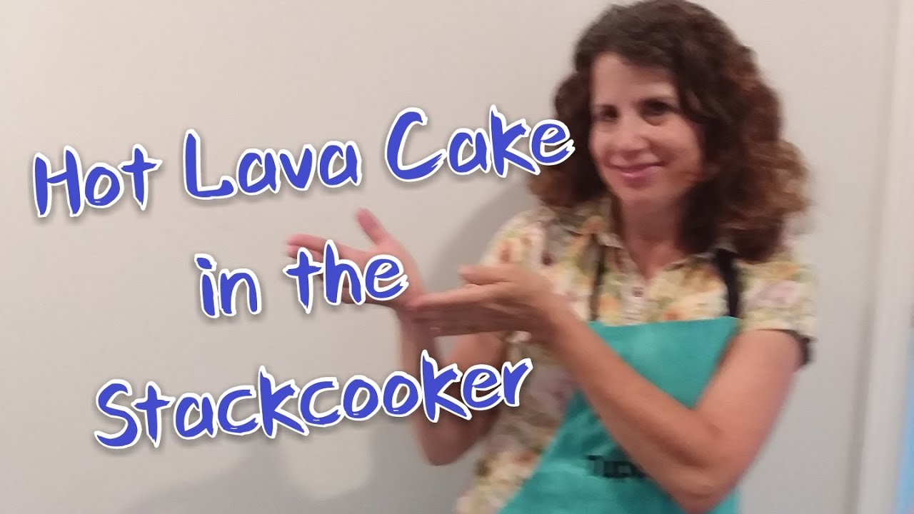 Chocolate Lava Cake in Tupperware Stackcooker - YouTube