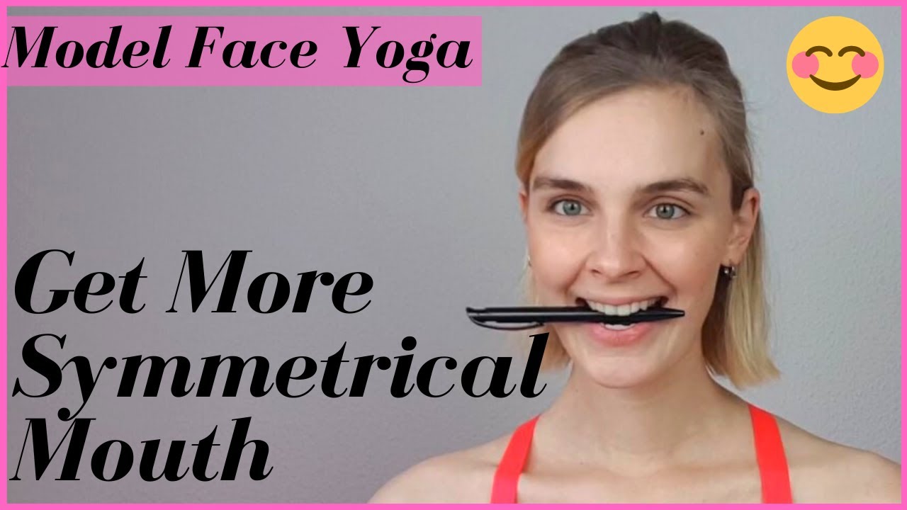 Symmetrical Smile | Face Exercises | Model Face Yoga | ~Anna-Veronika ...