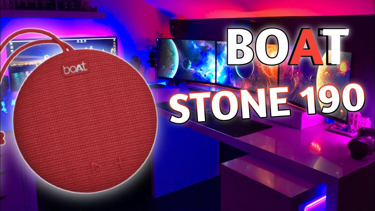 Boat stone 190 unboxing and review | Best bluetooth speaker 2022 - YouTube