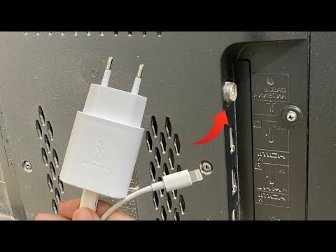 Just insert the CHARGER into your TV and watch all channels around the ...