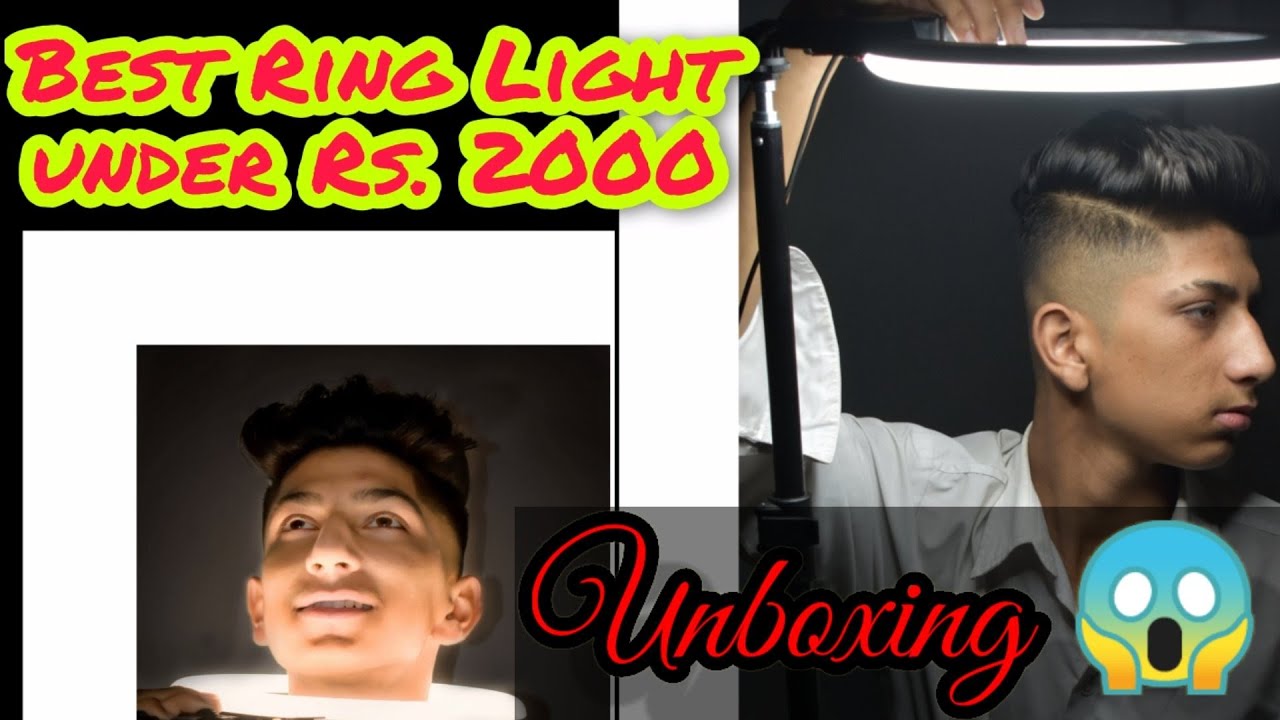 OSAKA RING LIGHT :: BEST 18 inches ring light with stand || UNBOXING ...