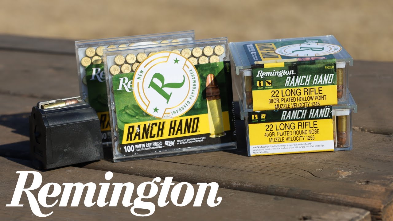 Remington Ranch Hand 22LR Ammo Review - YouTube