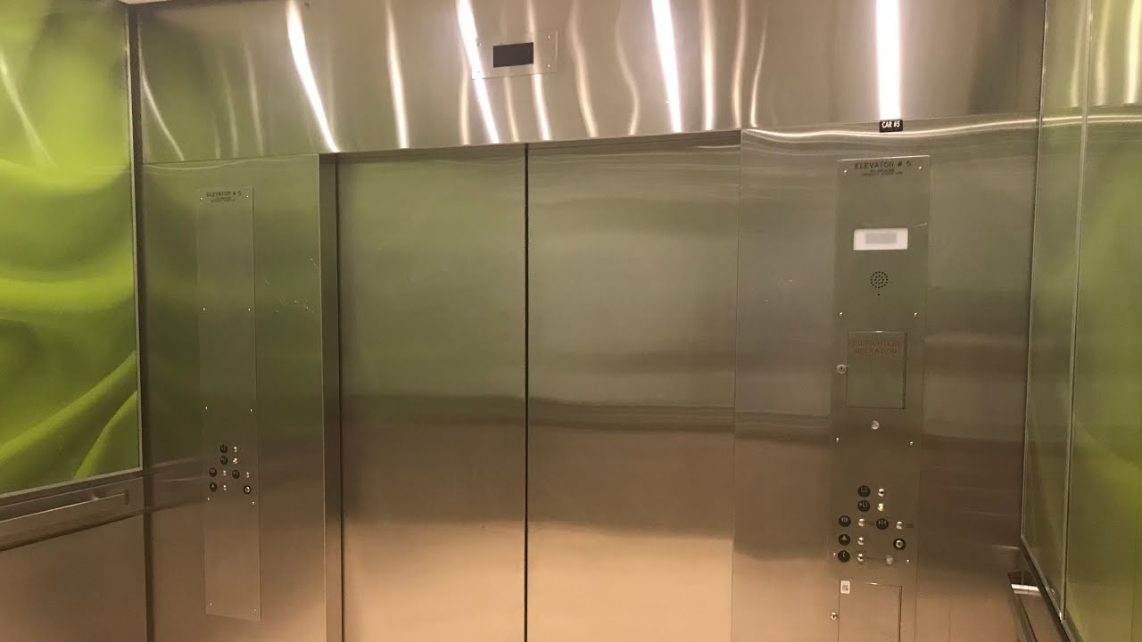 OVERSIZED Schindler Hydraulic Elevator (Car 5) at Westfield Garden ...