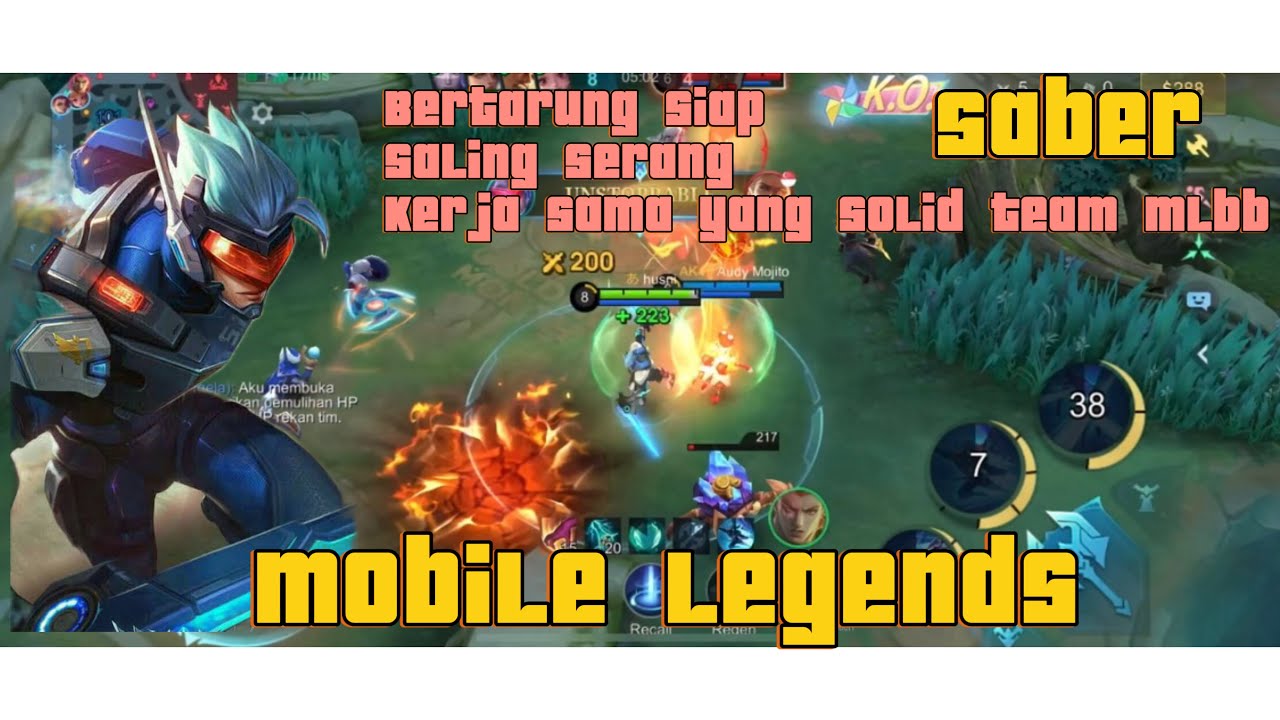 Saber mobile Legends gameplay #saberml #mobilelegends #saber - YouTube