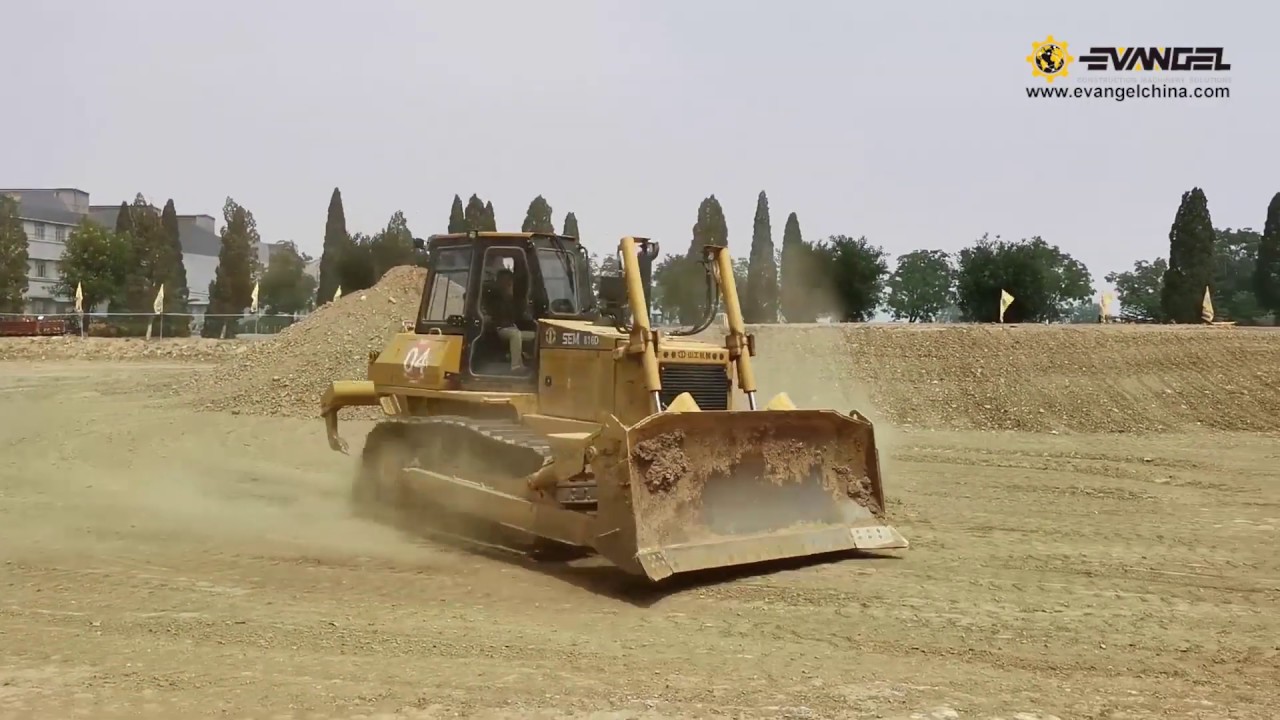 EVANGEL - SEM Bulldozer 816D - Hydrostatic Drive System - YouTube