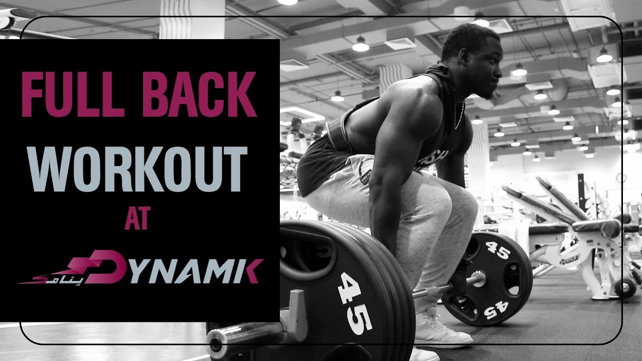 Ultimate back workout at Dynamik gym Pearl Qatar | Moe_Fit_Qatar | Doha ...
