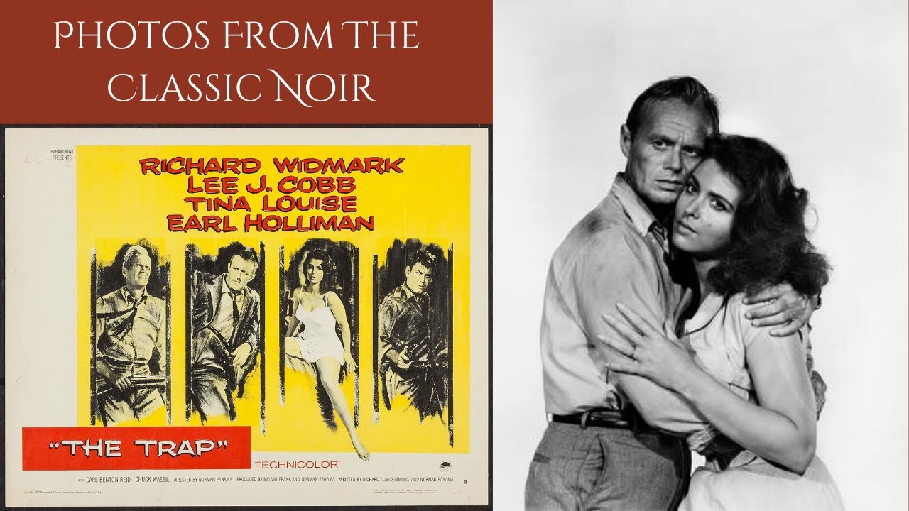THE TRAP 1959 - Photos From The Classic Noir Drama - YouTube