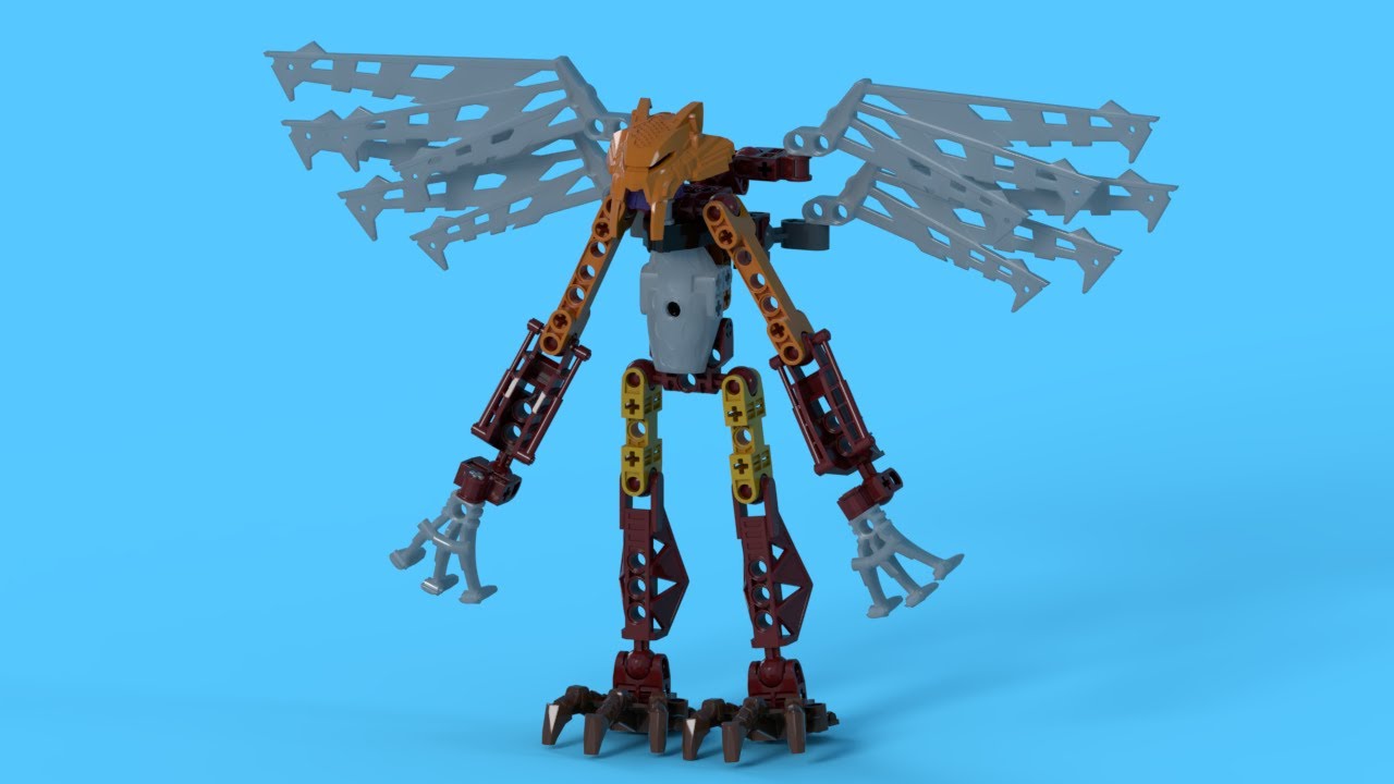 Bionicle Moc Tutorial Angale - YouTube