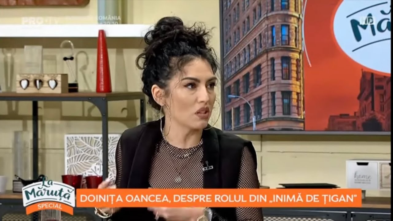 Doinița Oancea, despre rolul din “Inima de Tigan” - YouTube