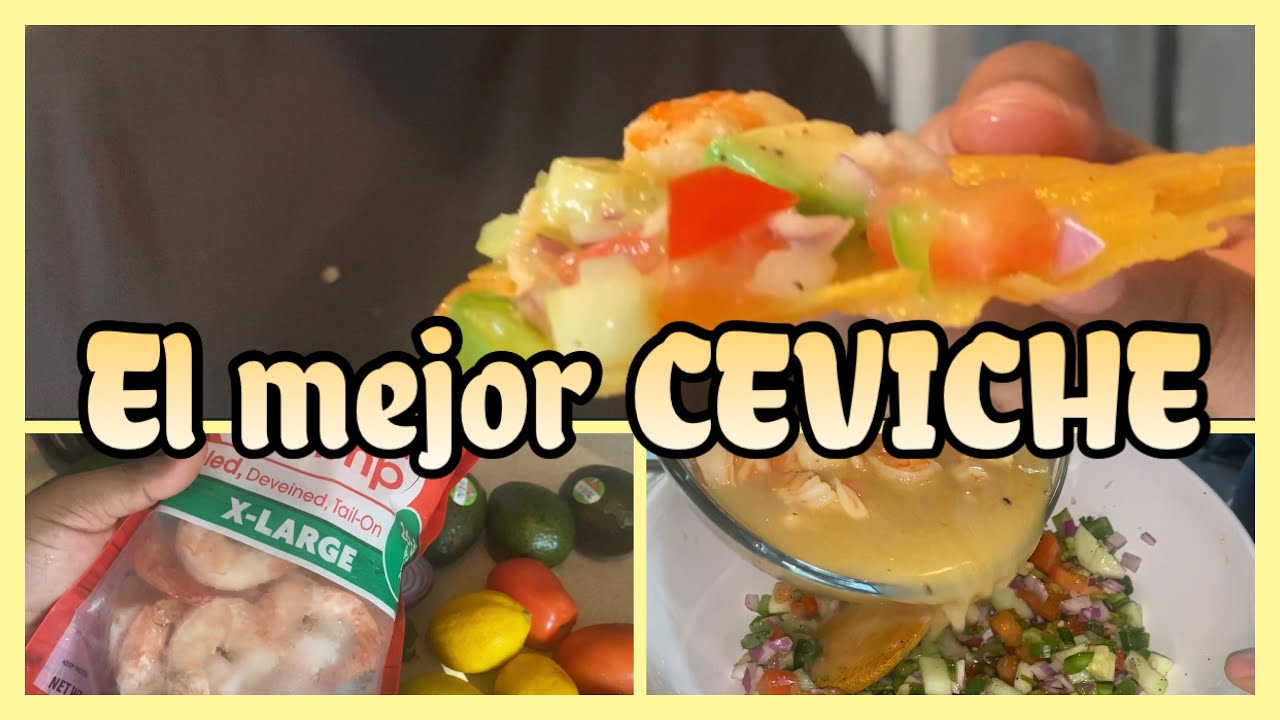 EL MEJOR CEVICHE DOMINICANO A MI ESTILO - YouTube