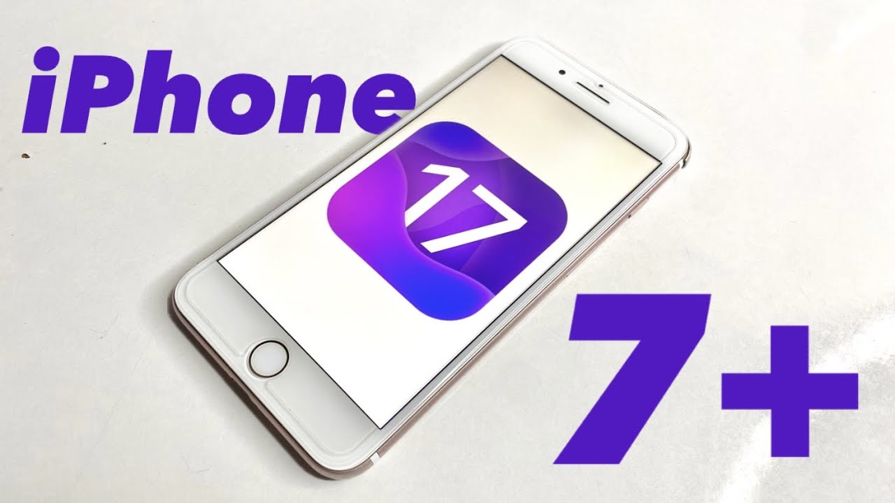 IOS 17 update for iPhone 7Plus || How to update iPhone 7 on ios 17 ...