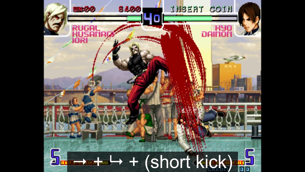 The King of Fighters 2002 | Rugal Kick - YouTube