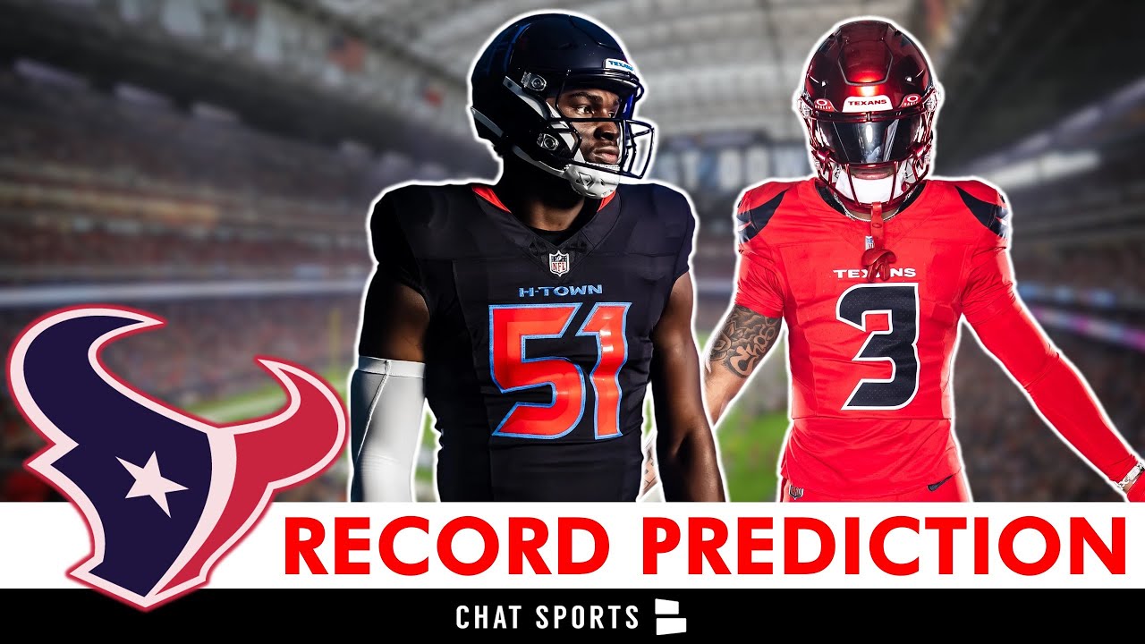 SURPRISING Houston Texans 2024 Record Prediction: AFC South Title ...